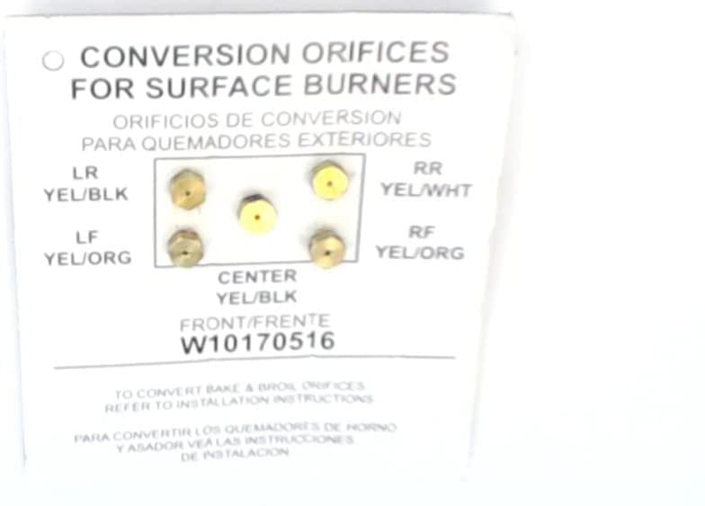 Whirlpool WPW10170516 Range LP Conversion Kit - Walmart.com