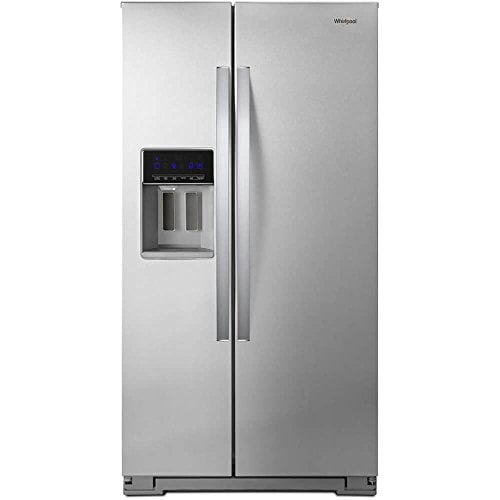 Whirlpool 20.5 Cu. Ft Stainless Steel Refrigerator with Ice Maker ...