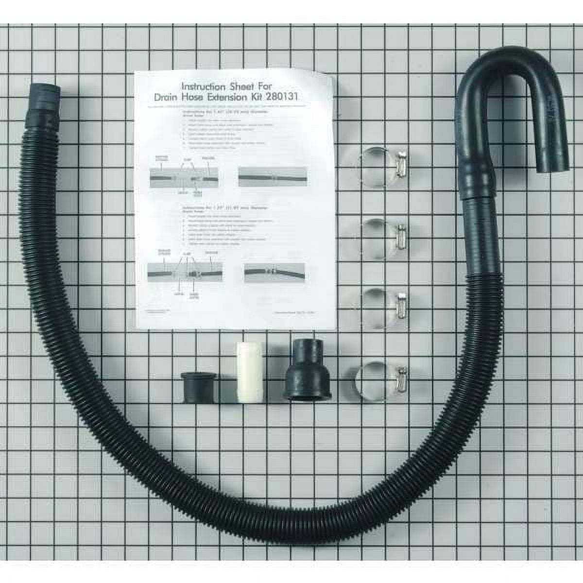 Whirlpool Washer Drain Hose Extension Kit 40922 - Walmart.com