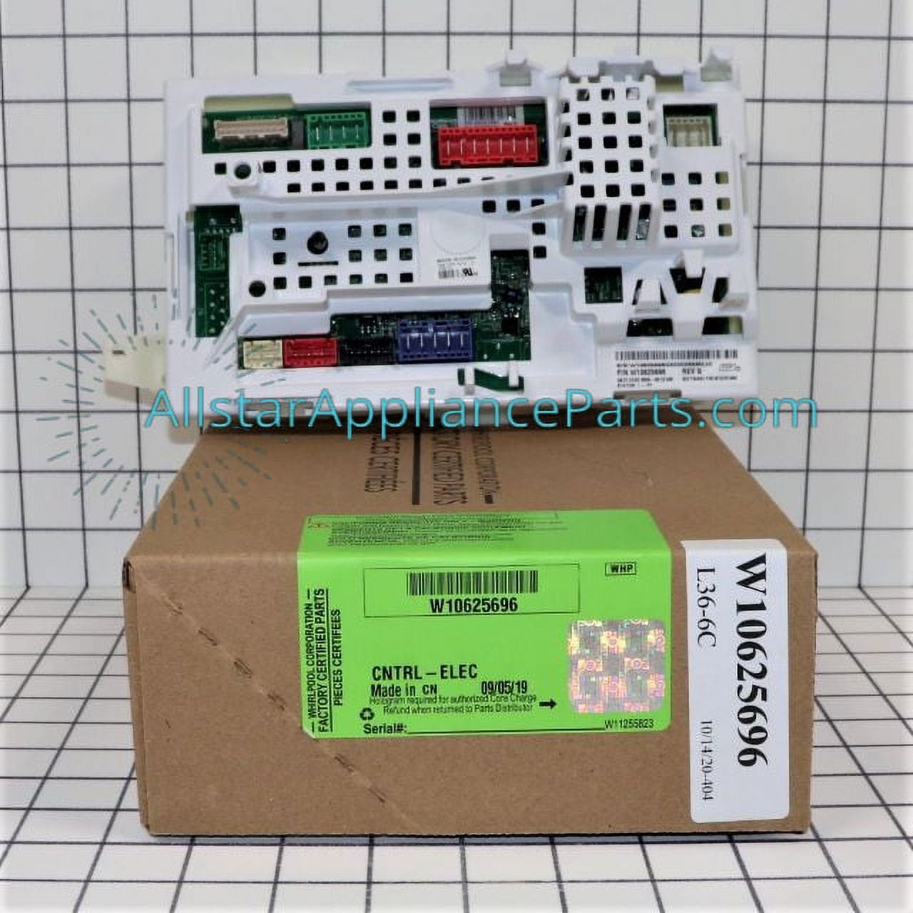 Whirlpool Washing Machine Control Board W10625696 - Walmart.com