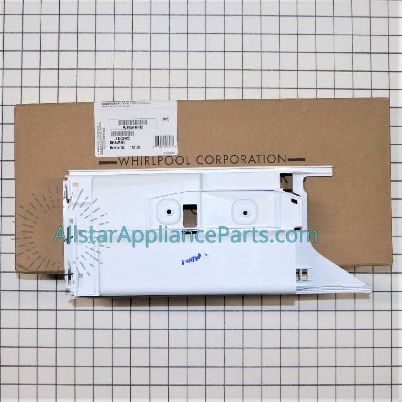 Whirlpool Washing Machine Dispenser Drawer WP8540402 - Walmart.com