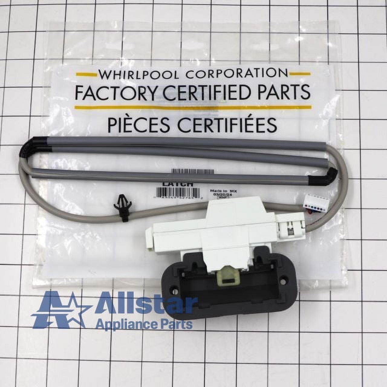 Whirlpool Washing Machine Door Latch W10861642 - Walmart.com