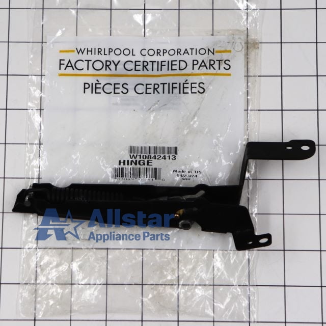 Whirlpool Washing Machine Left Lid Hinge W10842413 - Walmart.com