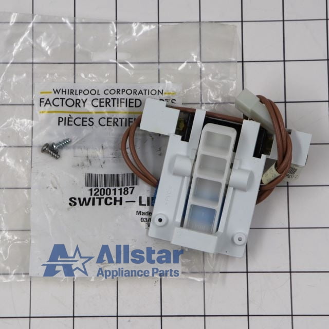 Whirlpool Washing Machine Lid Switch Assembly 12001187 - Walmart.com