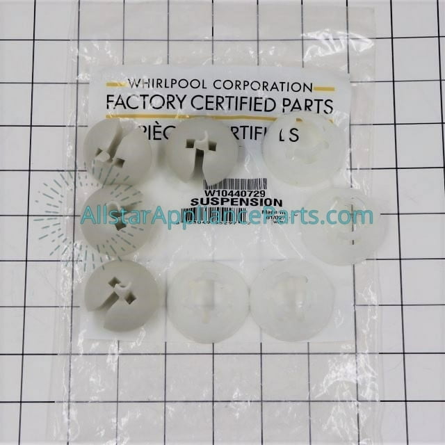 Whirlpool Washing Machine Suspension Rod Support, OEM Part W10440729 ...