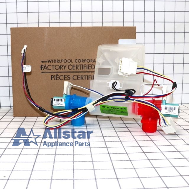 Whirlpool Washing Machine Water Inlet Valve W11205048 - Walmart.com