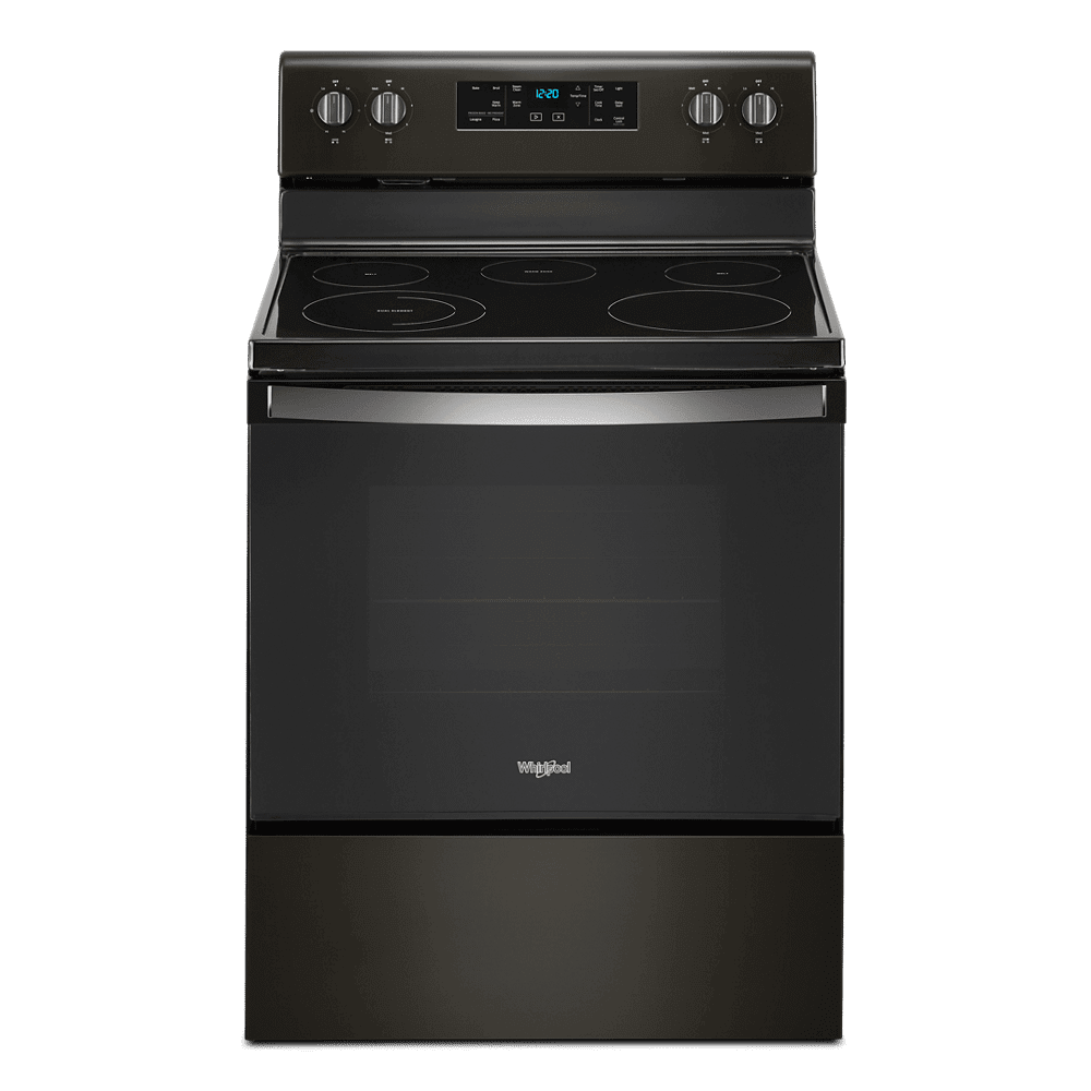 Whirlpool Wfe505w0j 30" Wide 5.3 Cu. Ft. Free Standing Electric Range ...