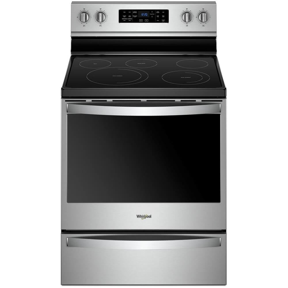 Whirlpool Wfe775h0h 30" Wide 6.4 Cu. Ft. Freestanding Electric Range ...