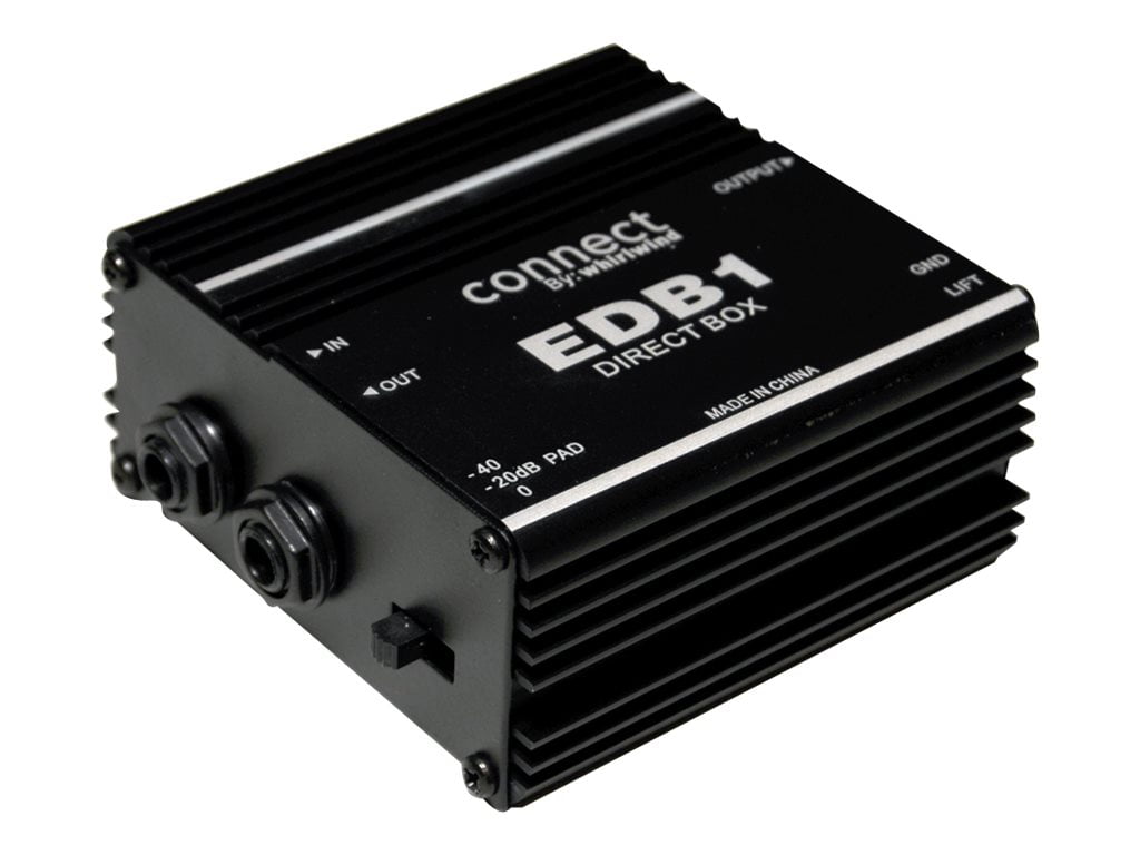 Whirlwind Connect Series EDB1 - Unbalanced to balanced audio converter ...