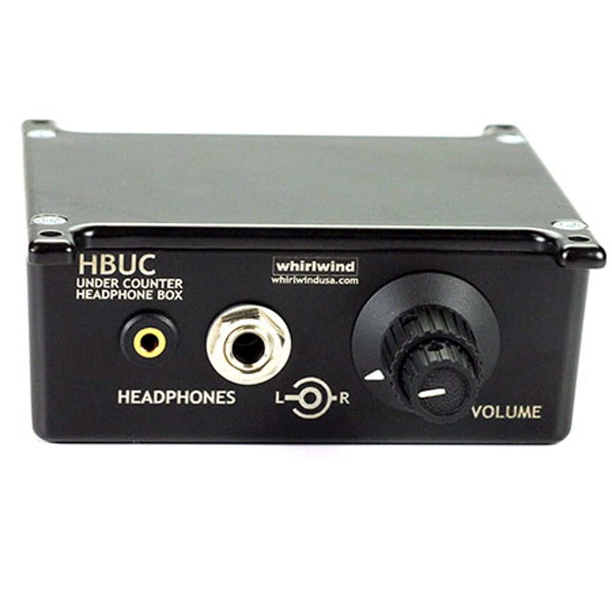 Whirlwind HBUC Under Counter Passive, Stereo Headphone Control Box, 2x ...