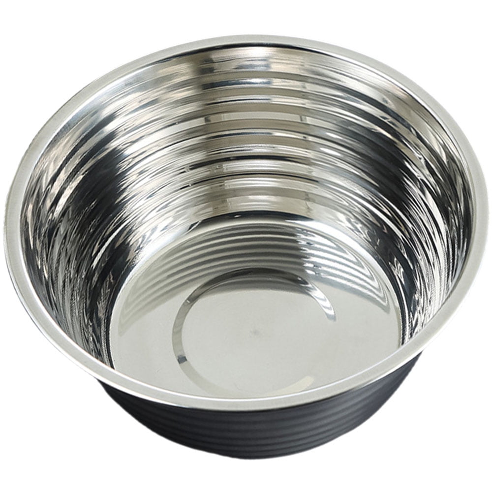 Whisk Bowl Salad Fruit Basin Salad Bowl 19X19CM Silver - Walmart.com
