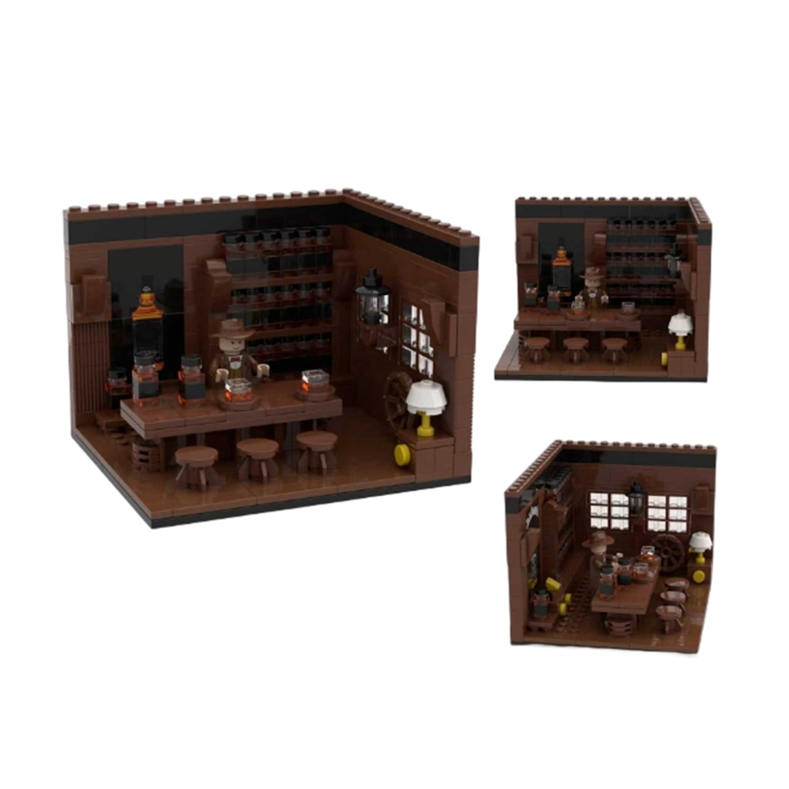 Whiskey Bar Building Blocks Toys, Whiskey Bar Street View Building ...