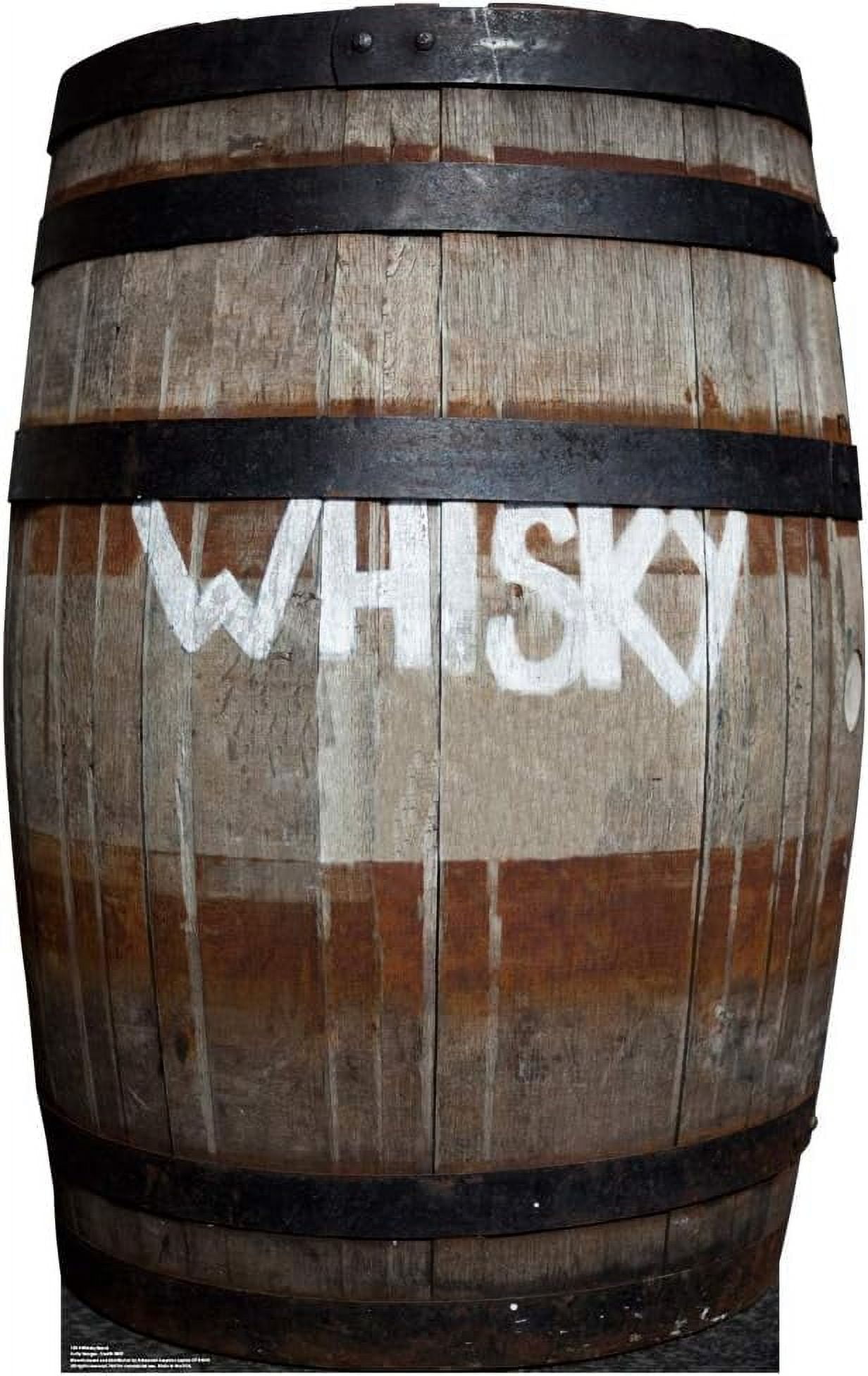 Whiskey Barrel Life Size Cutout Standup - Walmart.com