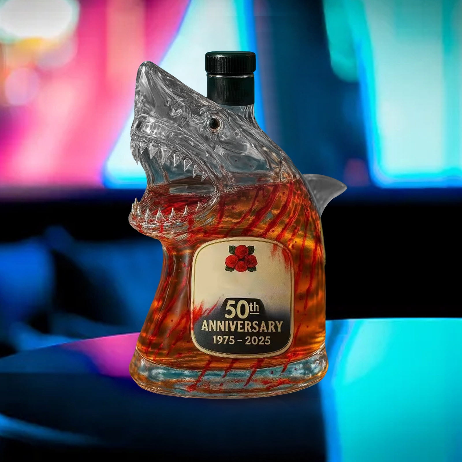 Whiskey Decanter Clearance | Sherum Bruce The Shark, Jaws 50th ...