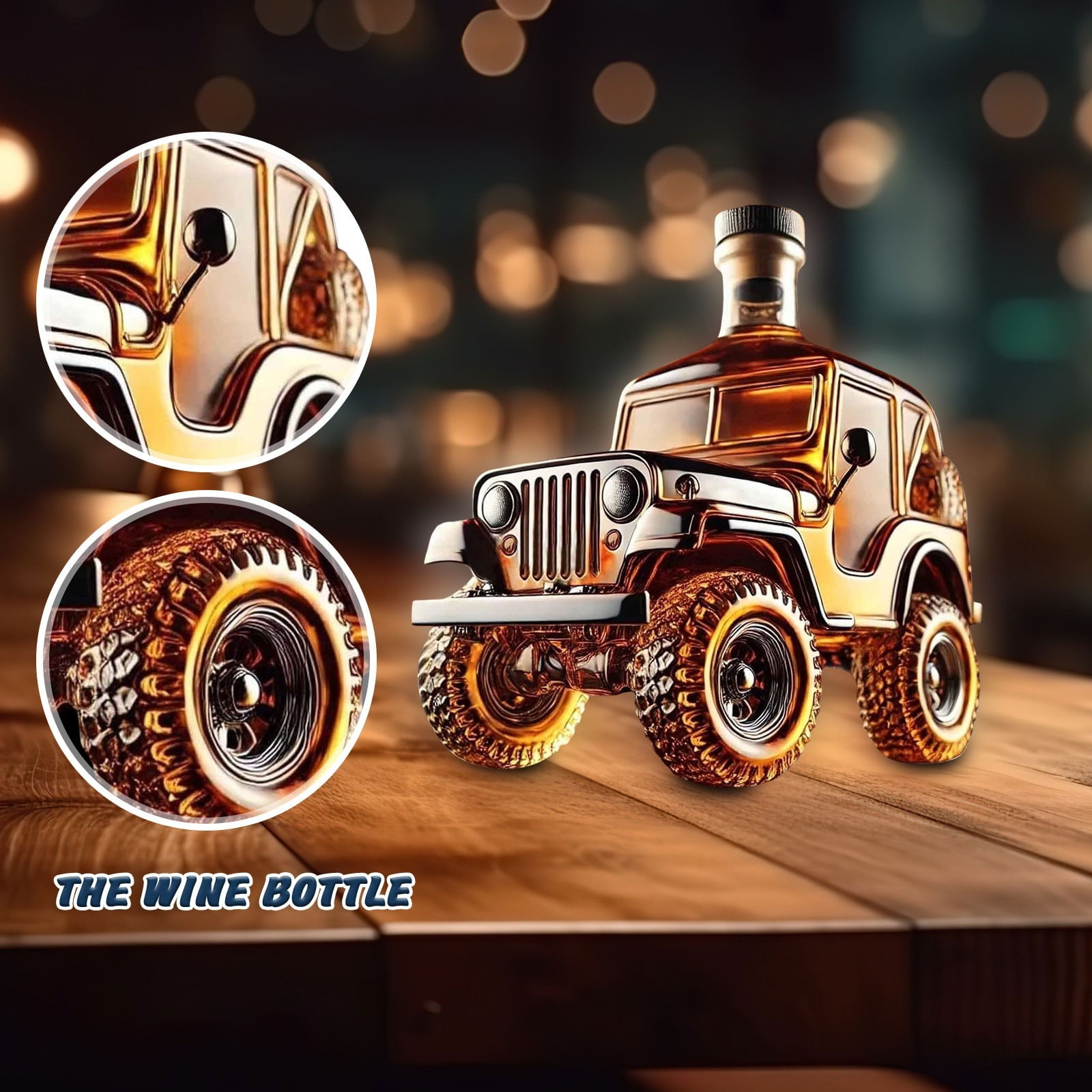 Whiskey Decanter, Funny Truck Whiskey Decanter, Car Whiskey Bottle ...