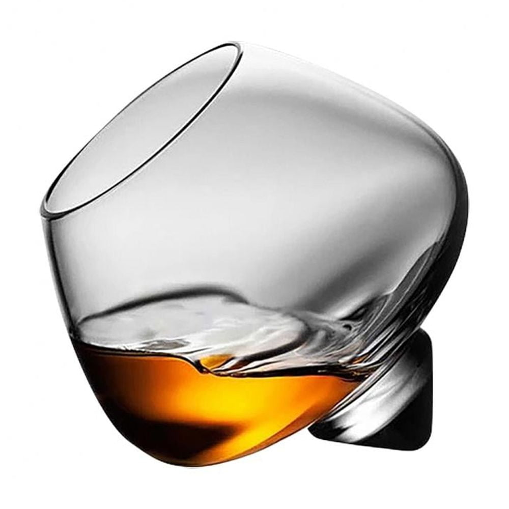 Whiskey Glass Rotating High Belly Cigar Whiskey Cocktail Drinking Wine ...