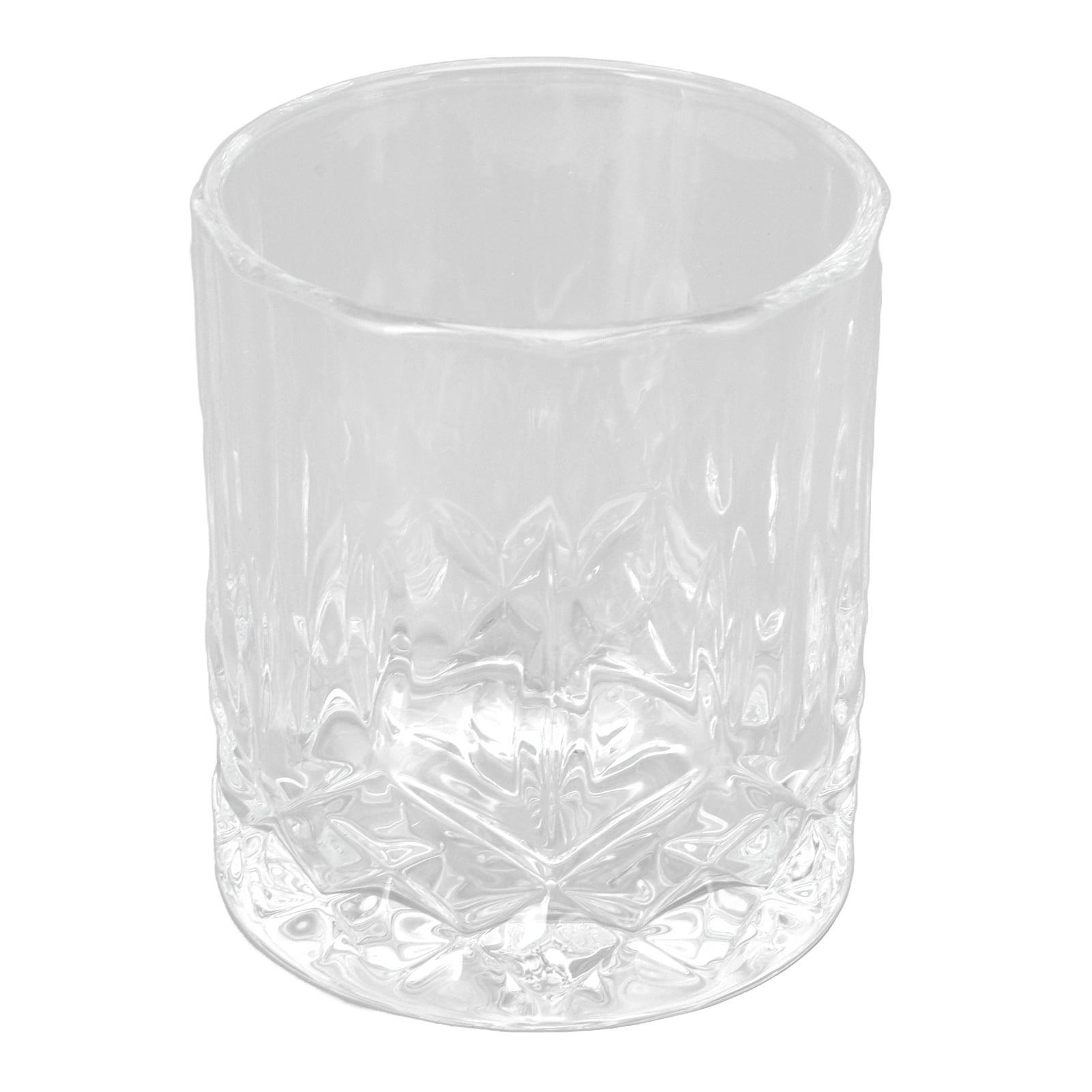 Whiskey Glasses 300ml Engraved Surfaces Food Grade Glass Lightweight ...