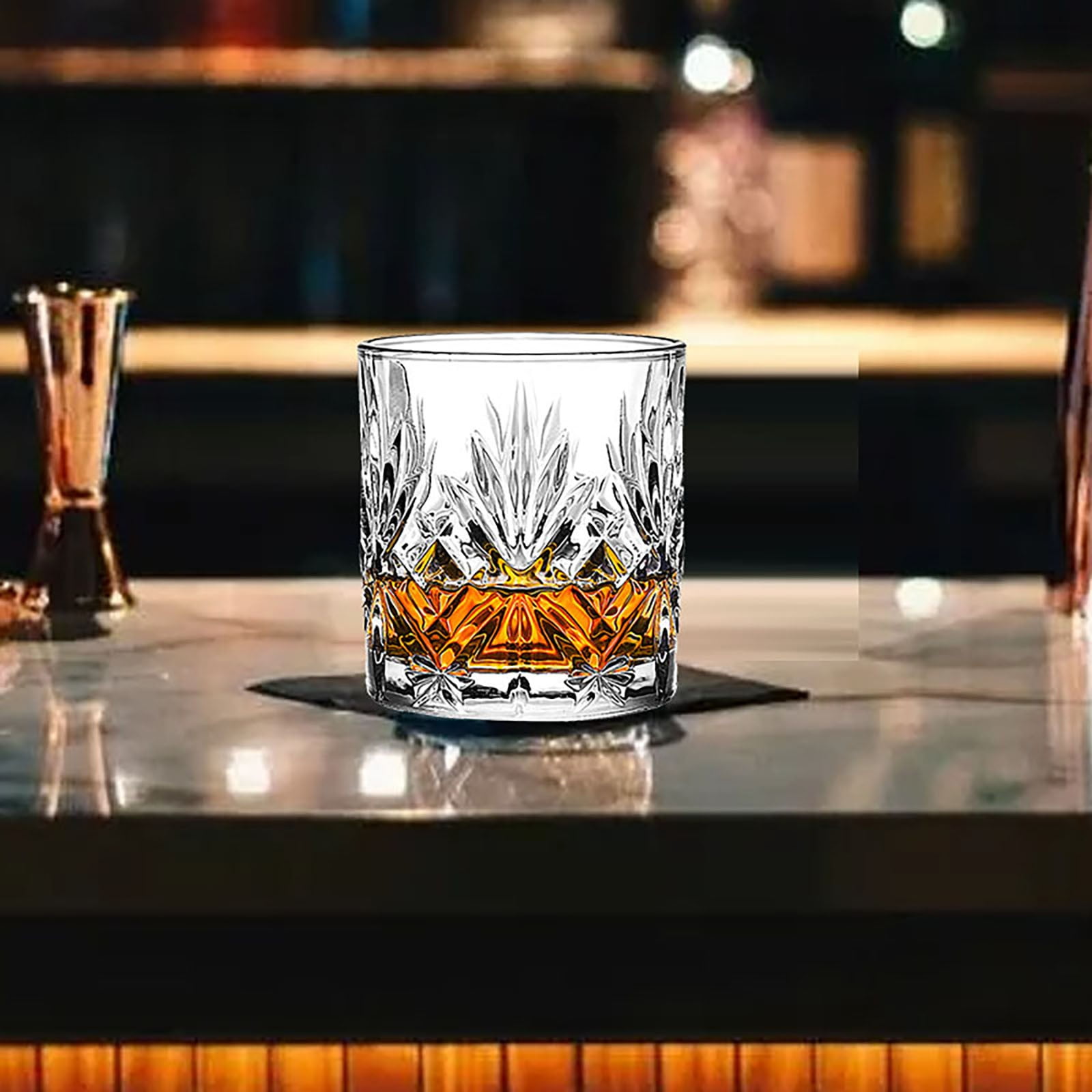 Whiskey Glasses,Rocks Glasses,bourbon glass,old fashioned glass,10 oz ...