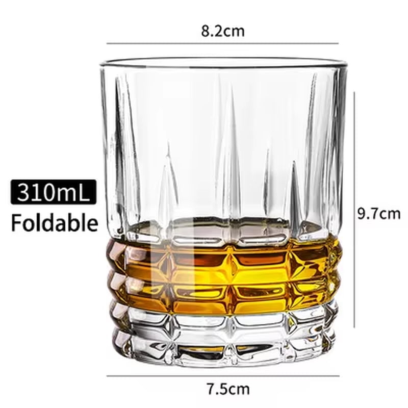 Whiskey Glasses,Scotch Glasses,Old Fashioned Whiskey Glasses/Perfect ...