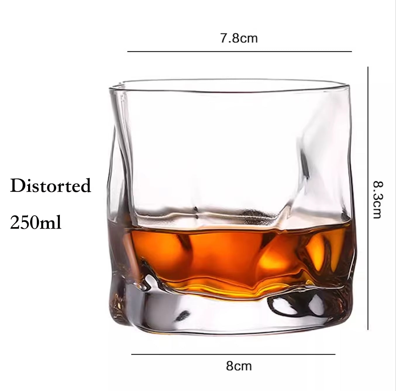 Whiskey Glasses,Scotch Glasses,Old Fashioned Whiskey Glasses/Perfect ...