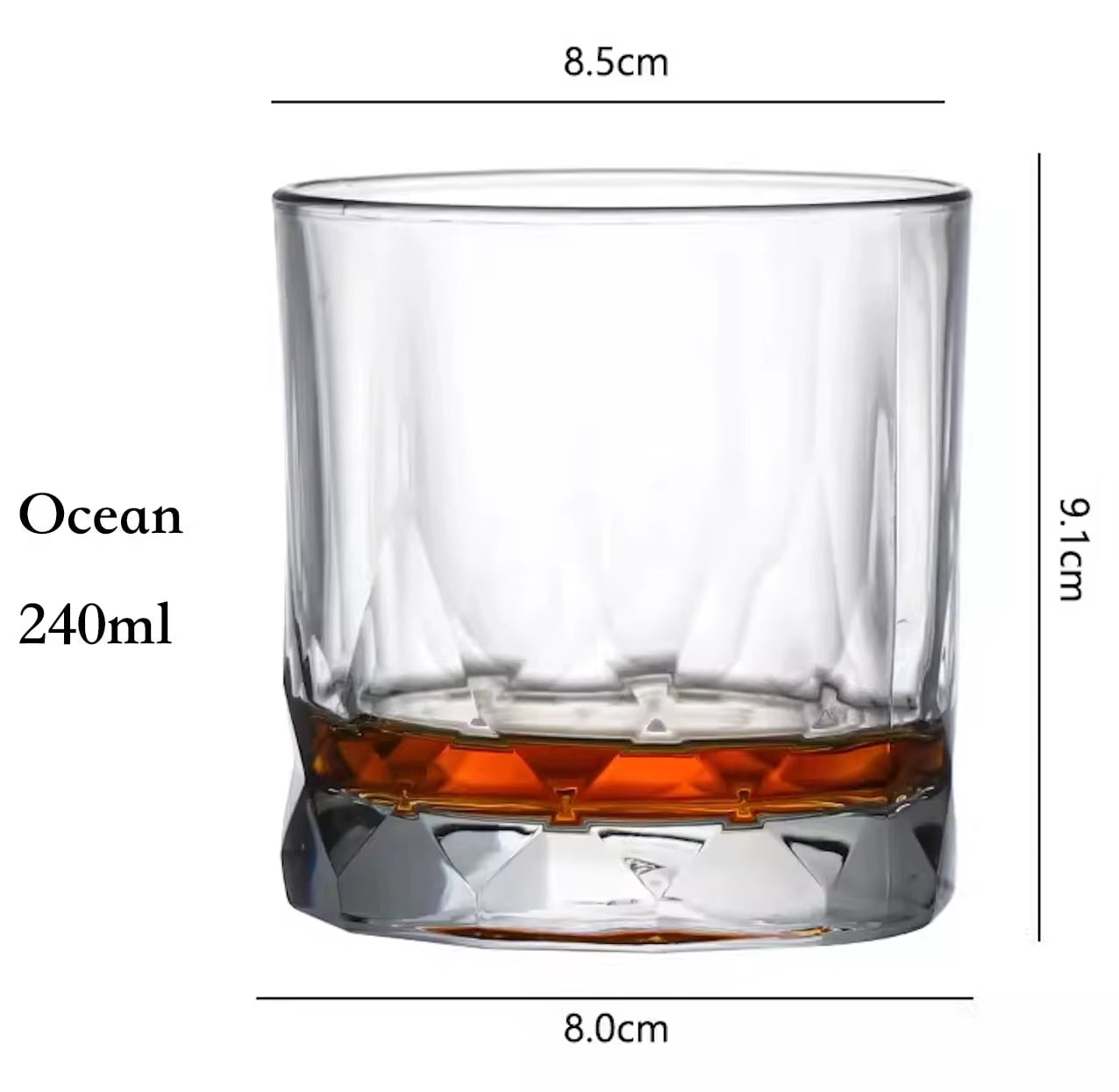 Whiskey Glasses,Scotch Glasses,Old Fashioned Whiskey Glasses/Perfect ...