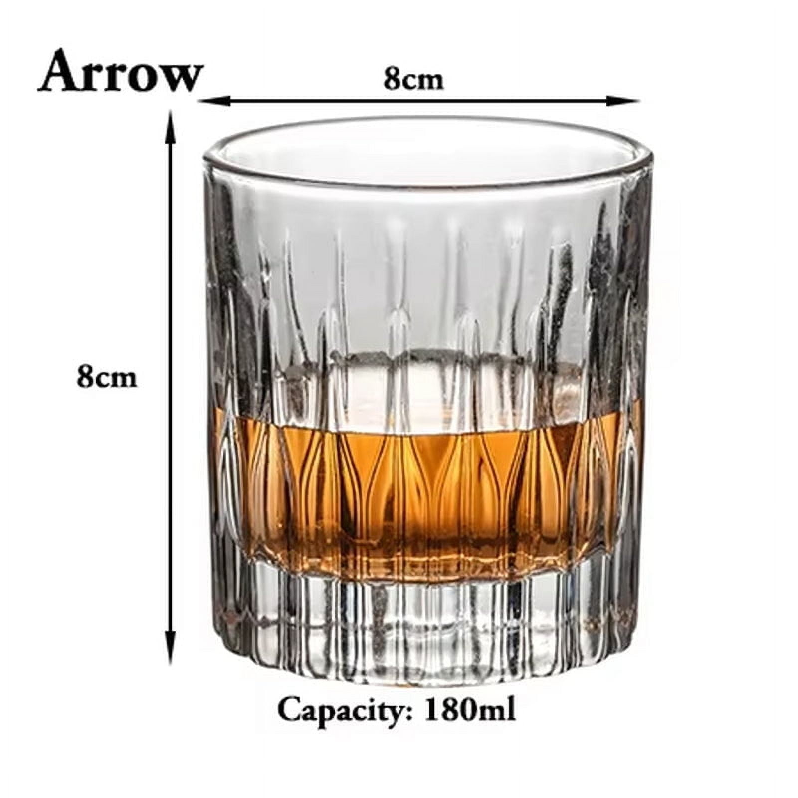 Whiskey Glasses,Scotch Glasses,Old Fashioned Whiskey Glasses/Perfect ...