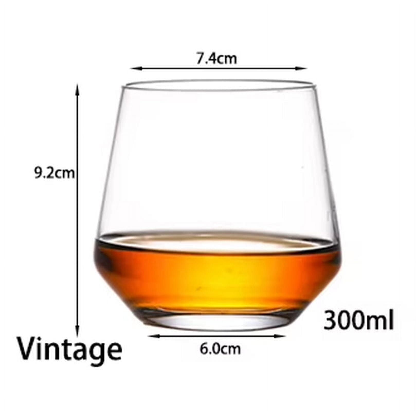 Whiskey Glasses,Scotch Glasses,Old Fashioned Whiskey Glasses/Perfect ...