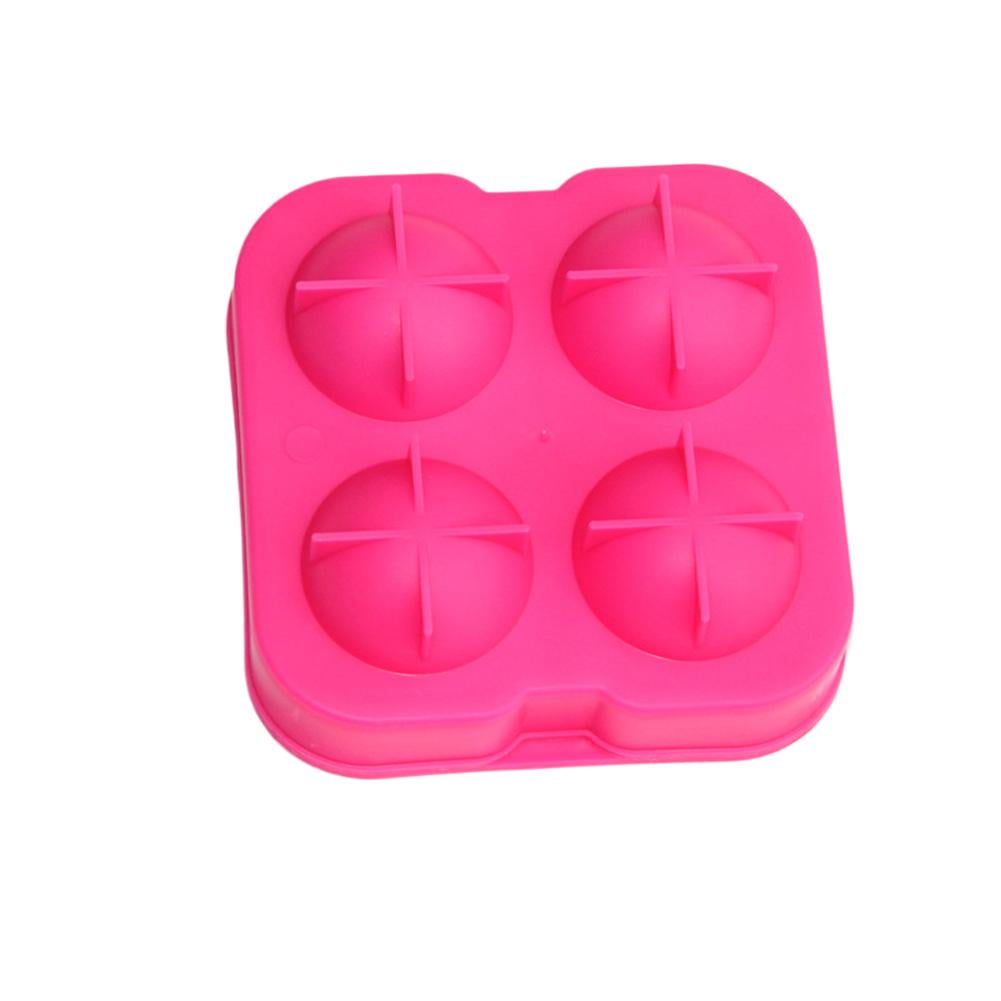 Whiskey Ice Ball Mold, Ice Bar 4 Hole Ice Spherical Ice Cup Small Ice ...