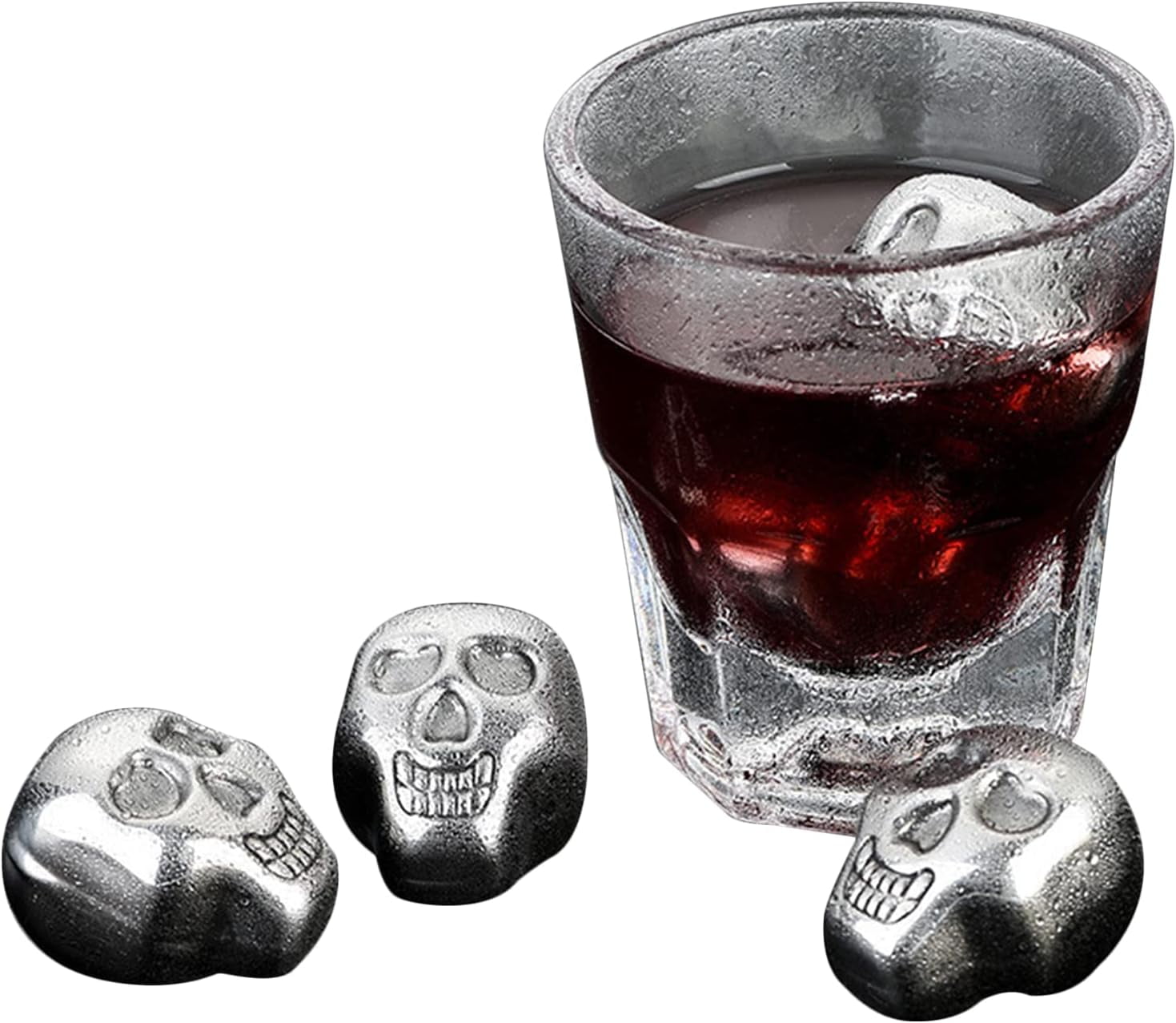 Whiskey Ice Cube with Box, Gifts for Men, Quick-Frozen Chilling Stone ...