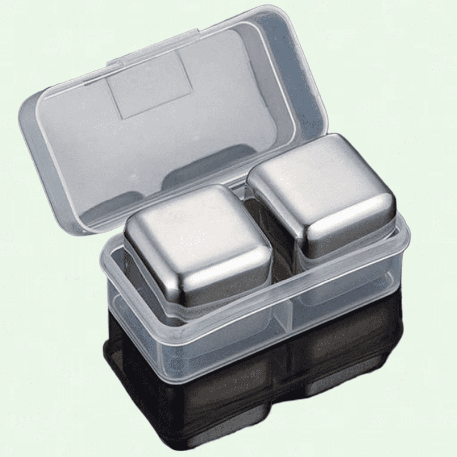 Whiskey Stones Gift Set, 2 Reusable Chilled Whiskey Rocks, Cooling ...