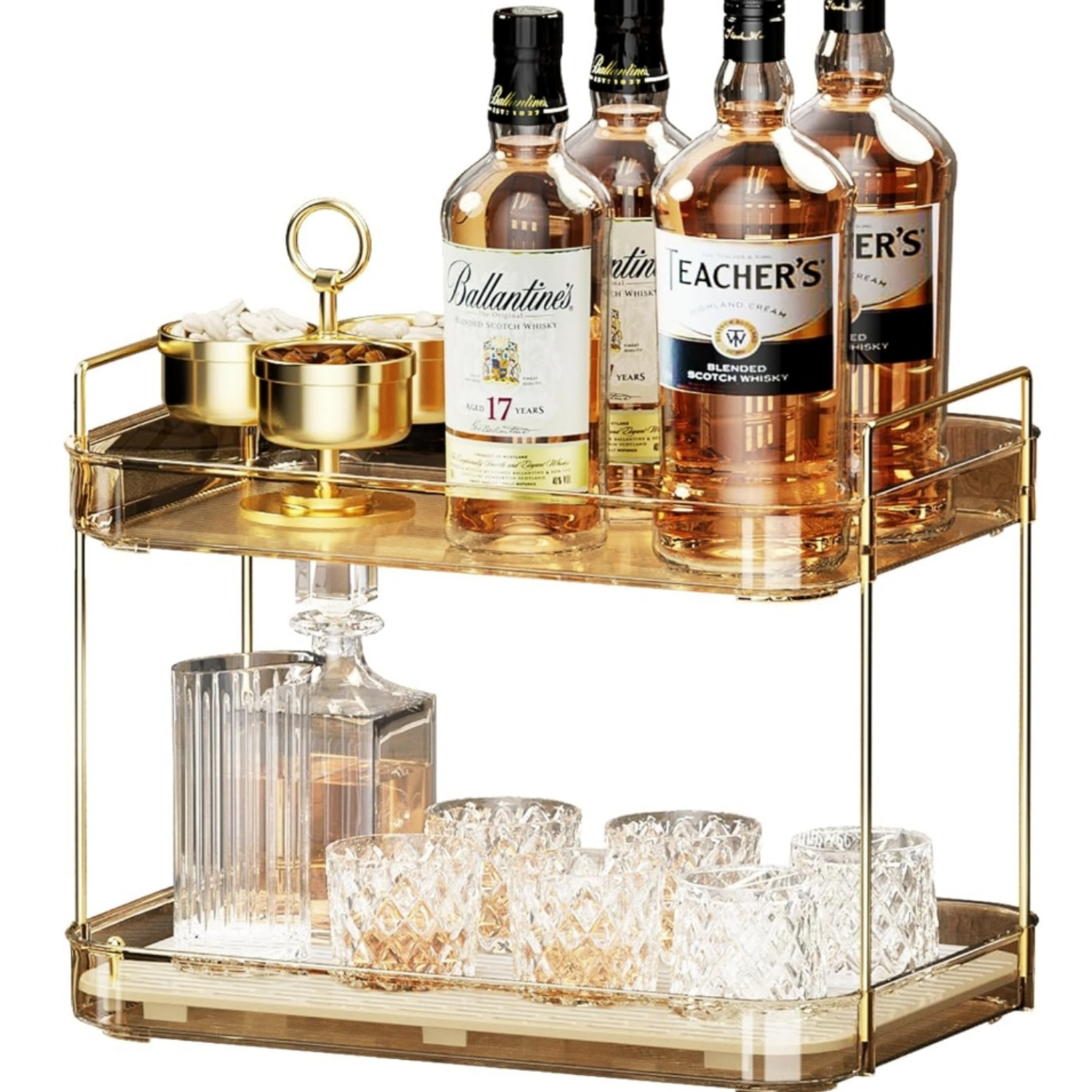 Whiskey Tray, Glass Cup Rack, Mug Holder, Coffee Cup Organizer ...
