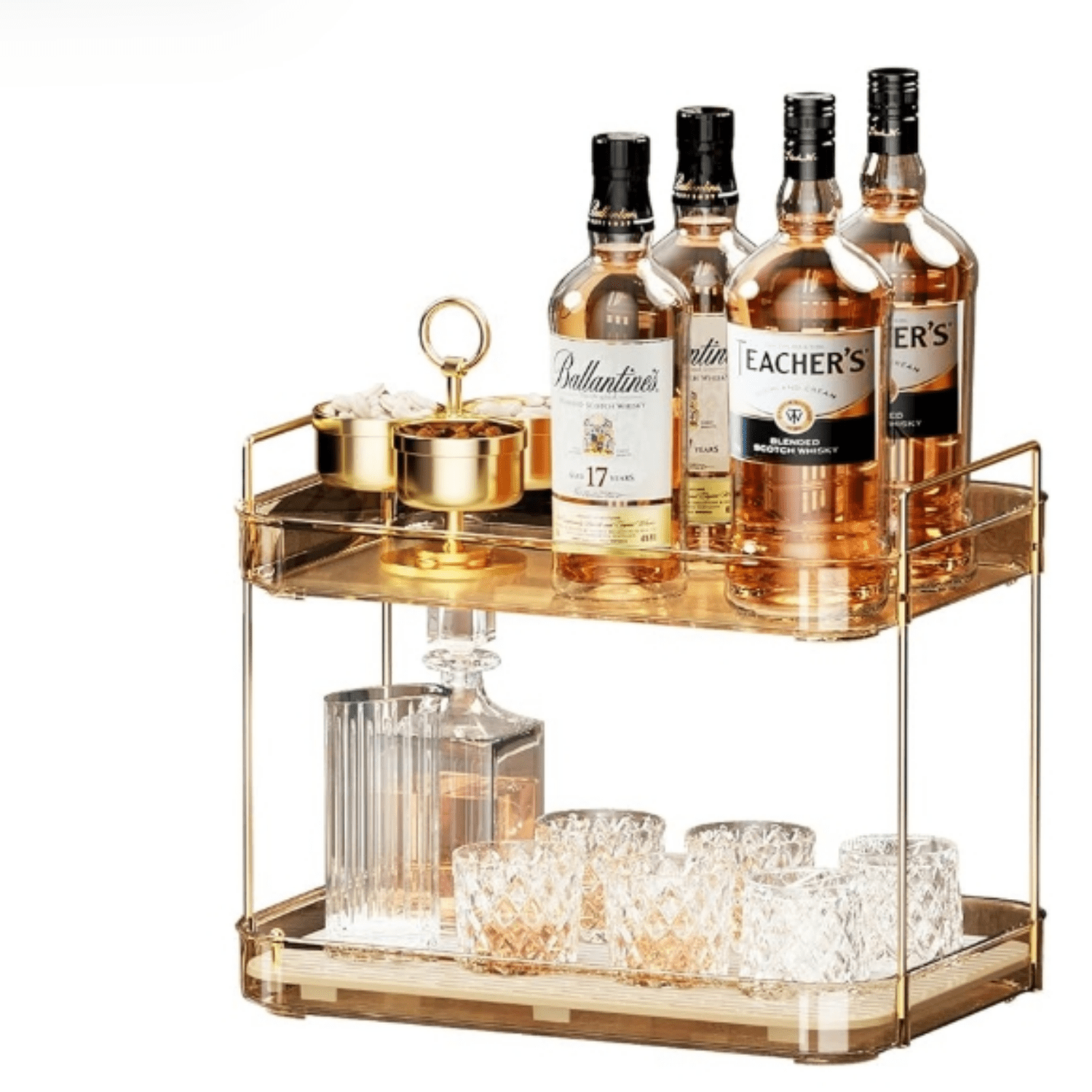 Whiskey Tray, Glass Cup Rack, Mug Holder, Coffee Cup Organizer ...