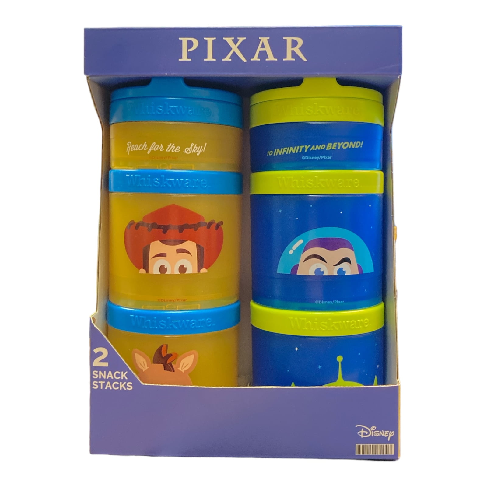 Whiskware Disney Pixar Toy Story Combo Snack Pack Lunch Set, Woody and ...