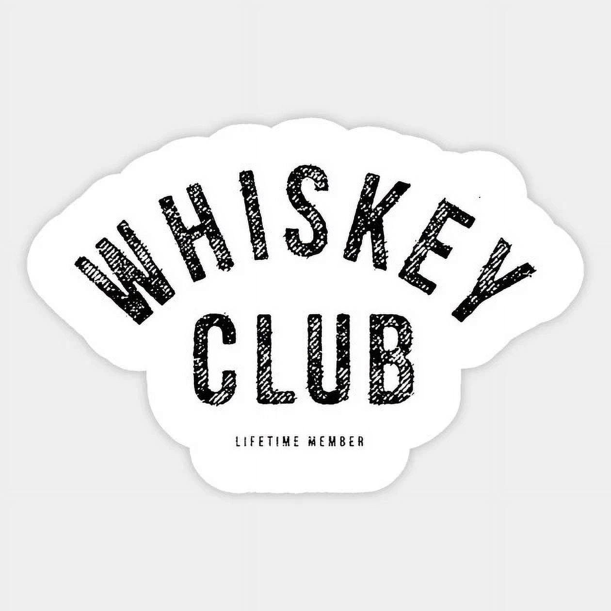 Whisky Club Lifestyle Decal Decor Car Bumper Laptop Sticker Phone Decal ...