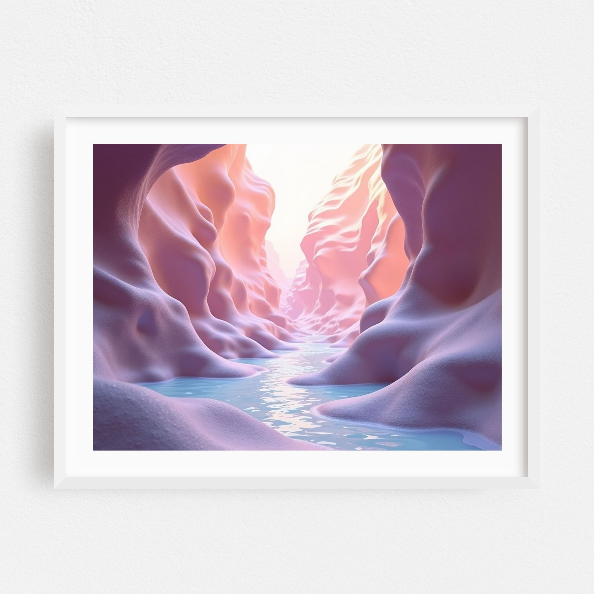 The Whispering Canyon: A Surreal Journey Through a Pink Sandstone Gorge ...