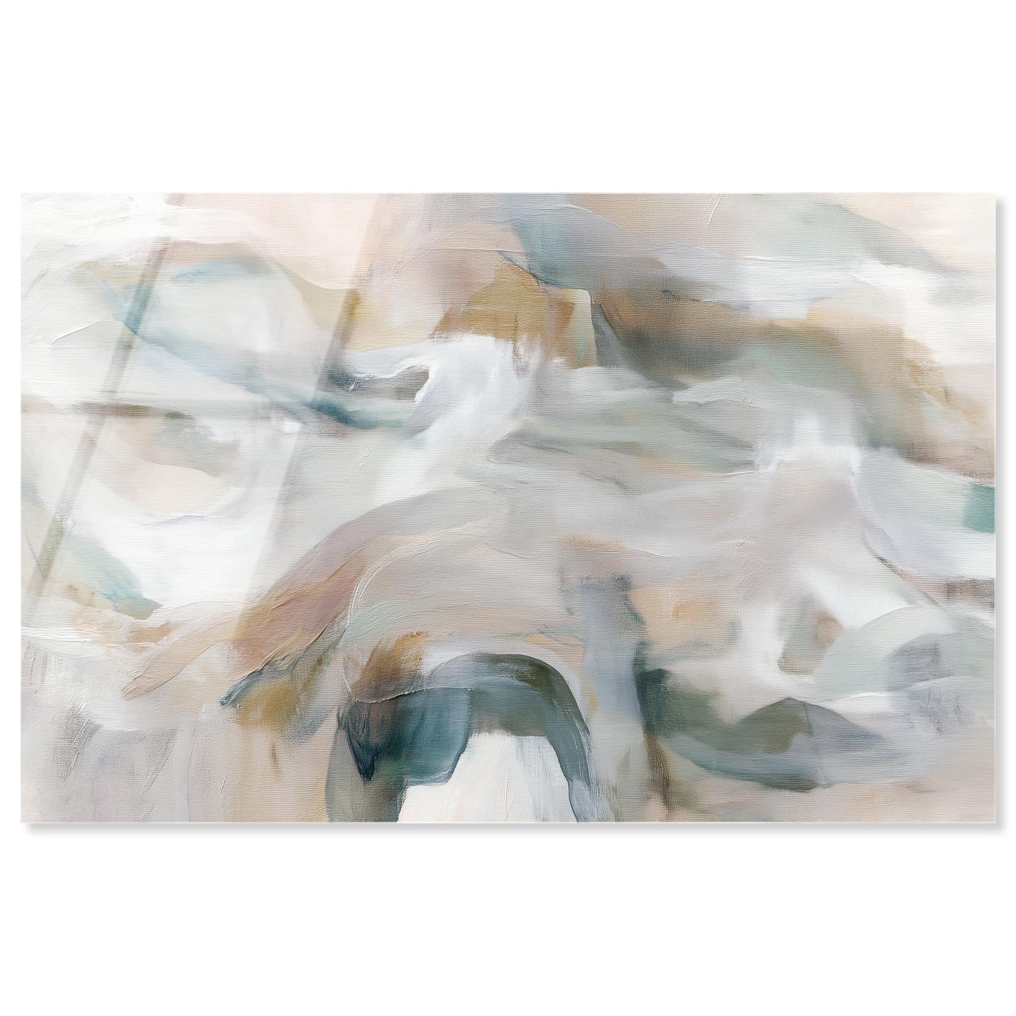 Whispering Colors IV Acrylic Muted Abstract Art by Art Remedy, Ready to ...