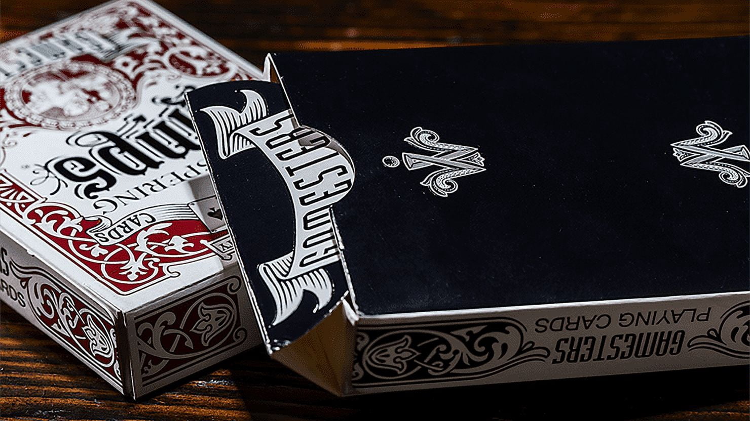 Whispering Imps Gamesters Edition Playing Cards (Black) by Chris Chelko ...