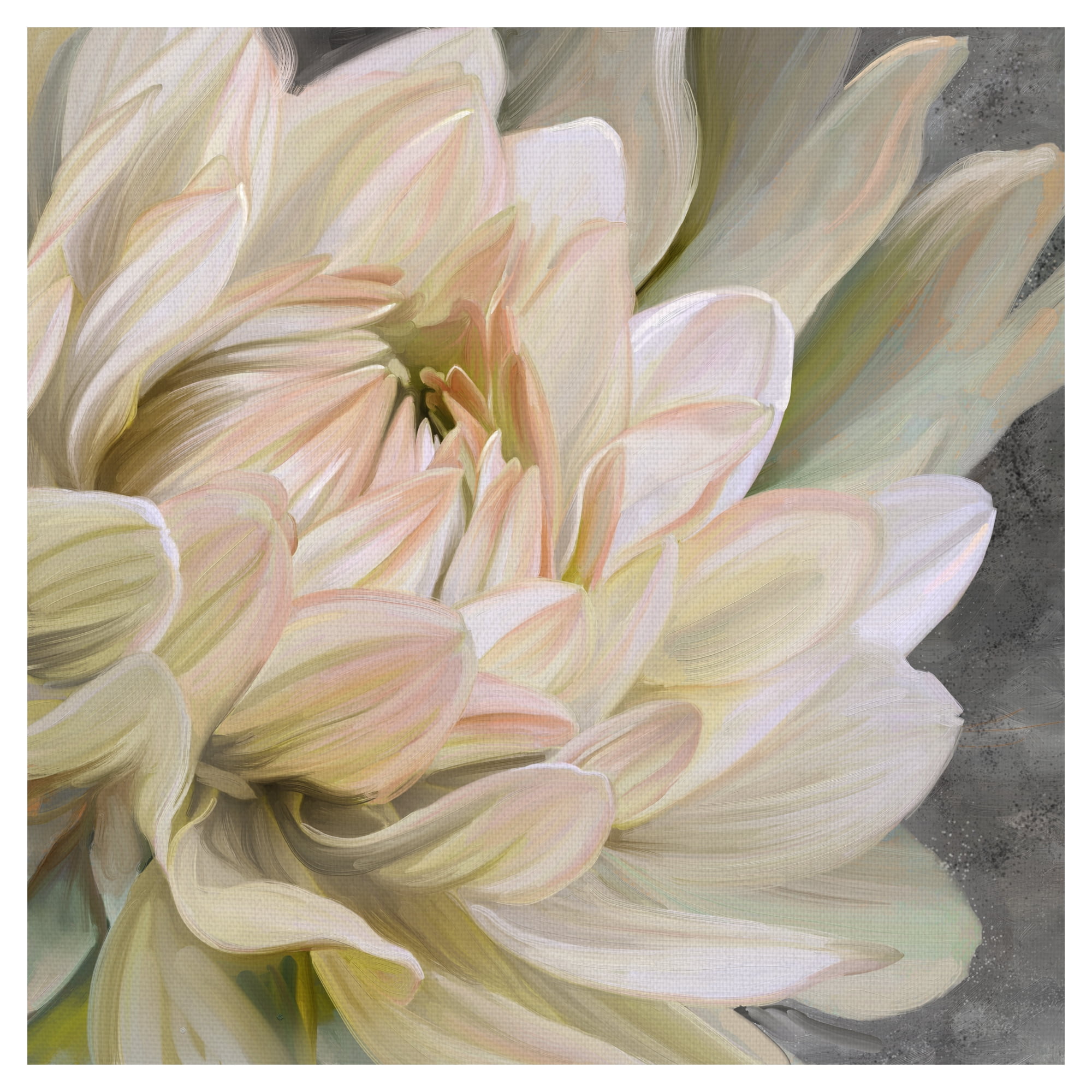Whispering in Gold by Studio Arts Wrapped Canvas Art Print - Walmart.com