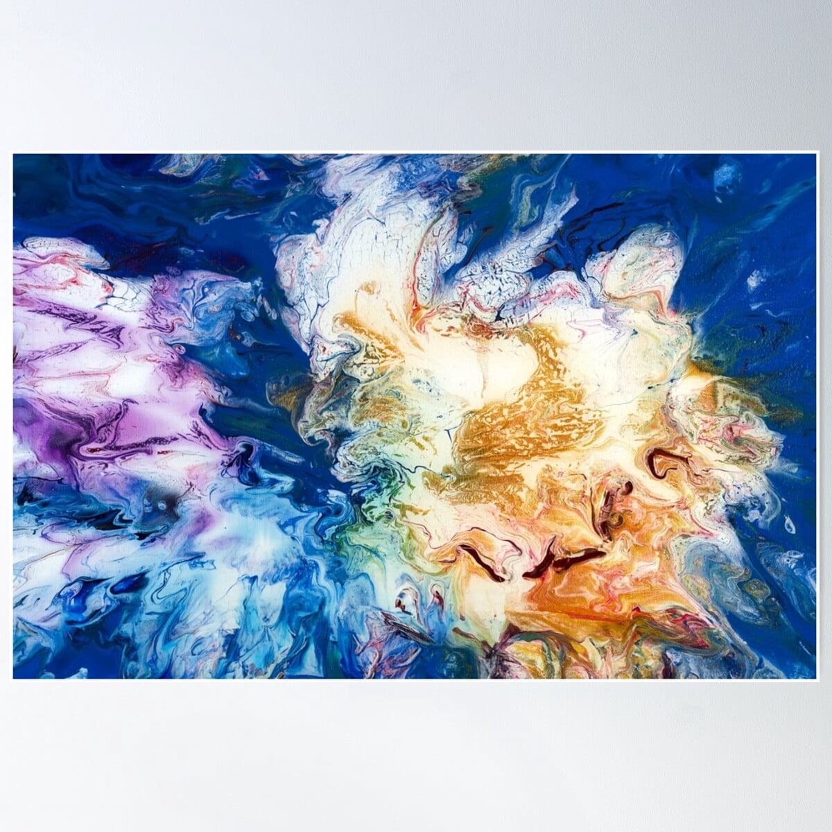 Whispers Of Olympus Poster Wall Art, Modern Wall Decor For Living Room ...