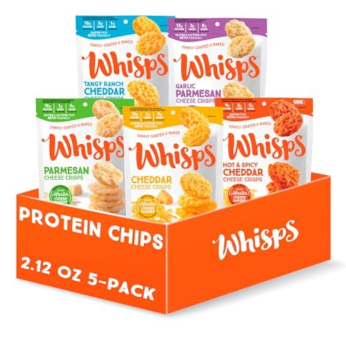 Whisps Cheese Crisps Variety Pack | Protein Chips | Healthy Snacks ...