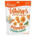 Whisps Popped, Jalapeno Popper Cheese Snack, 10g Protein from Real ...