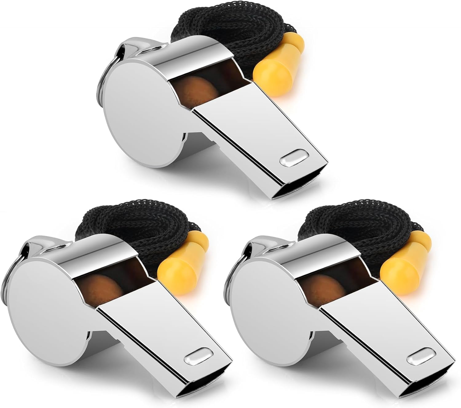 Whistle, 3 PCS Whistle for Coaches, Whistle for Teachers, Stainless ...