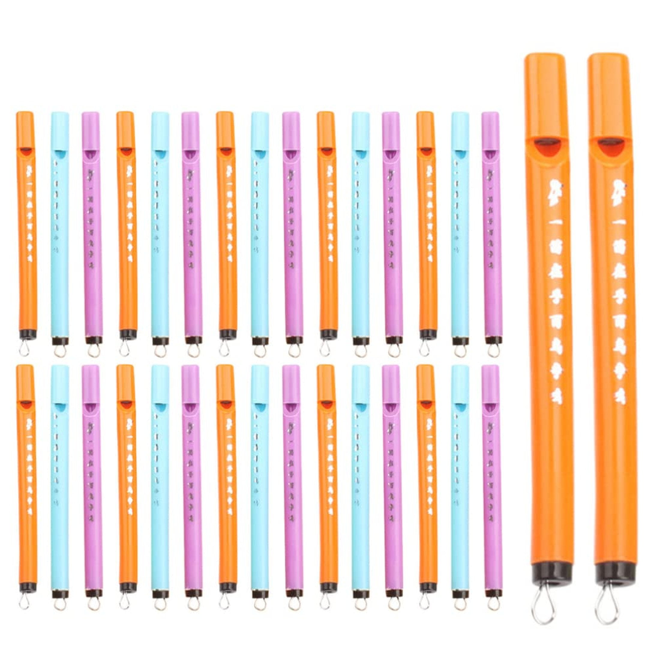 Whistle Bird Recorder Set - 50 Pcs Slide Whistle Flutes for Parent ...