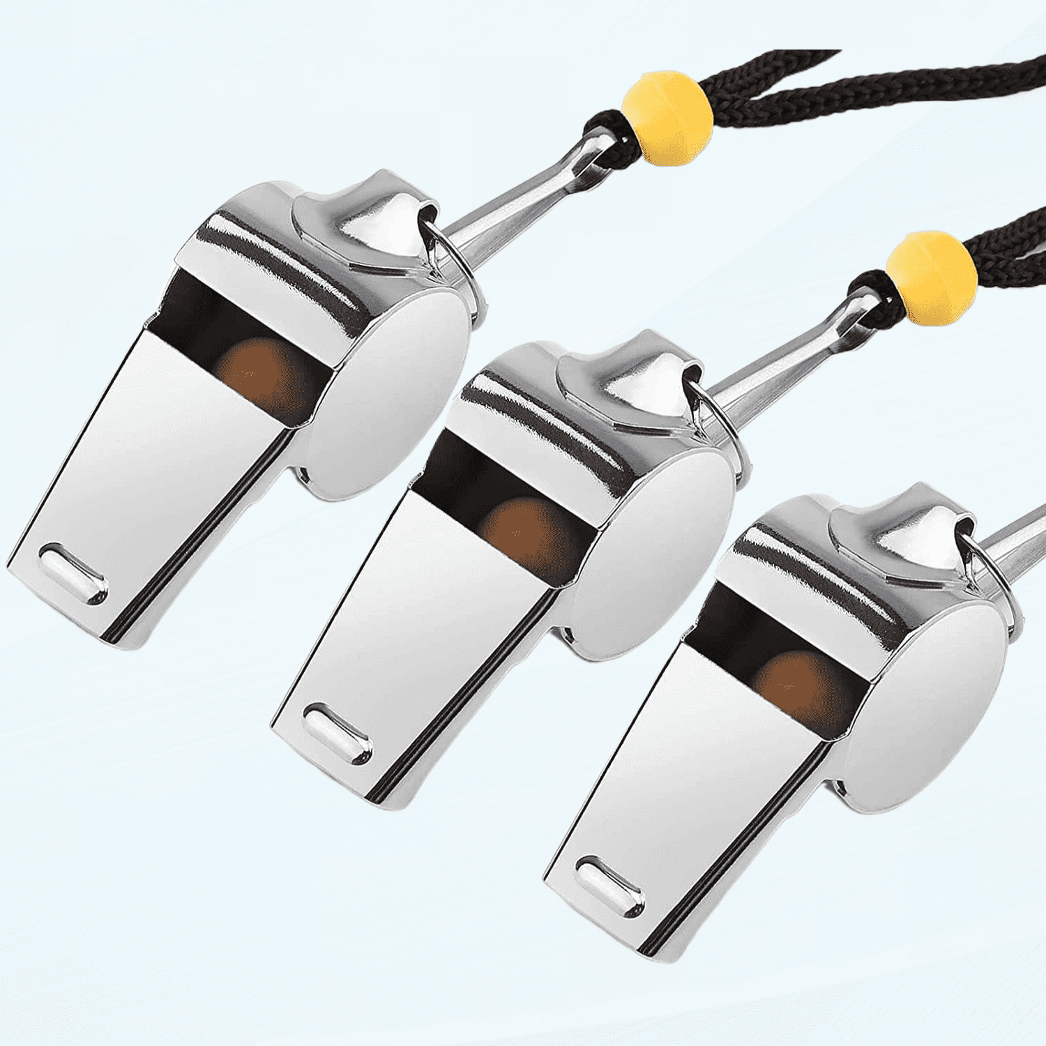 Whistle for Coaches, Metal Whistle Sports Whistle with Lanyard, Loud ...