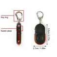 Whistle Lost Key Finder Flashing Beeping Locator Remote Sonic Keychain