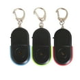 Whistle Lost Key Finder Flashing Beeping Locator Remote Sonic Keychain