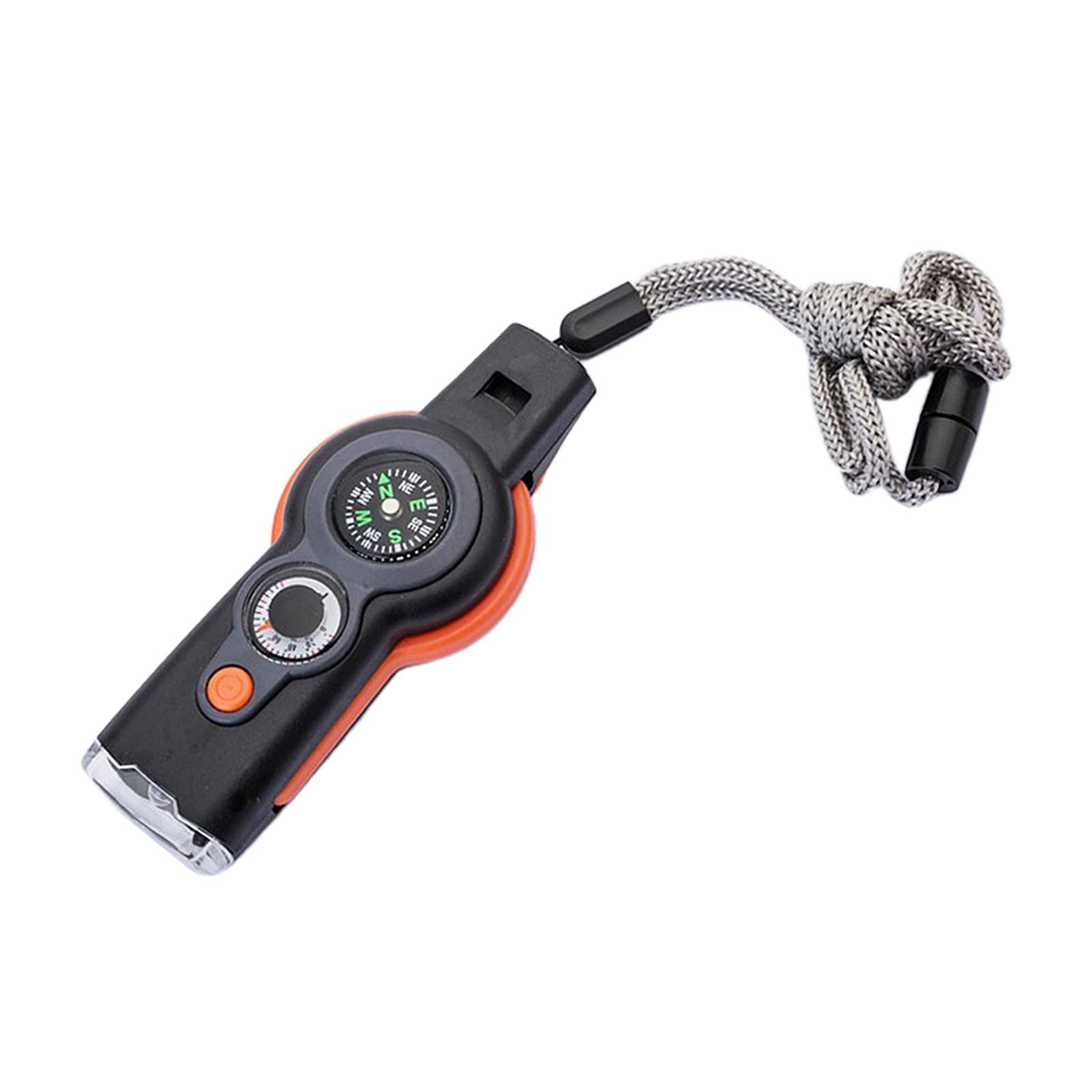 Whistle Magnifying Glass LED Signal Lights Keychain - Walmart.com