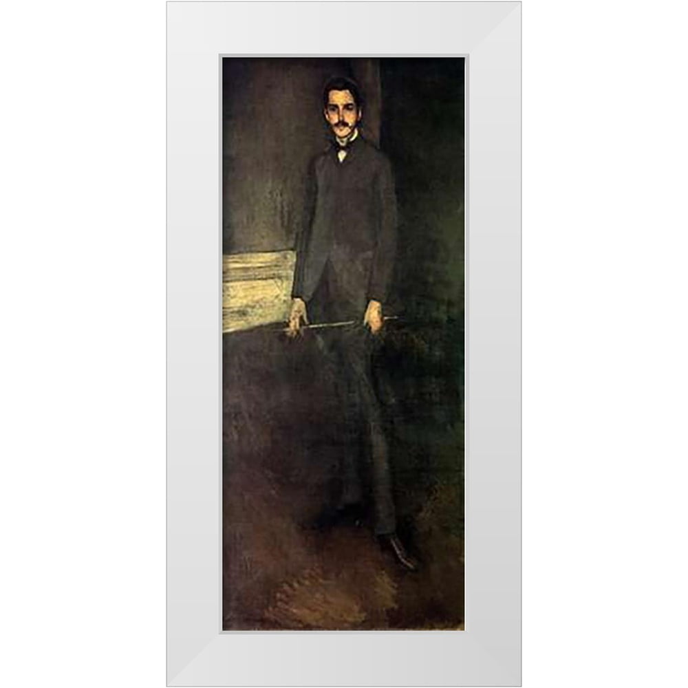 Whistler, James McNeill 10x18 White Modern Wood Framed Museum Art Print ...