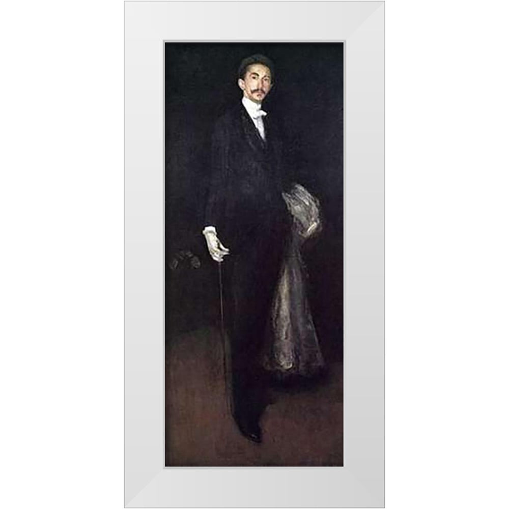 Whistler, James McNeill 10x18 White Modern Wood Framed Museum Art Print ...