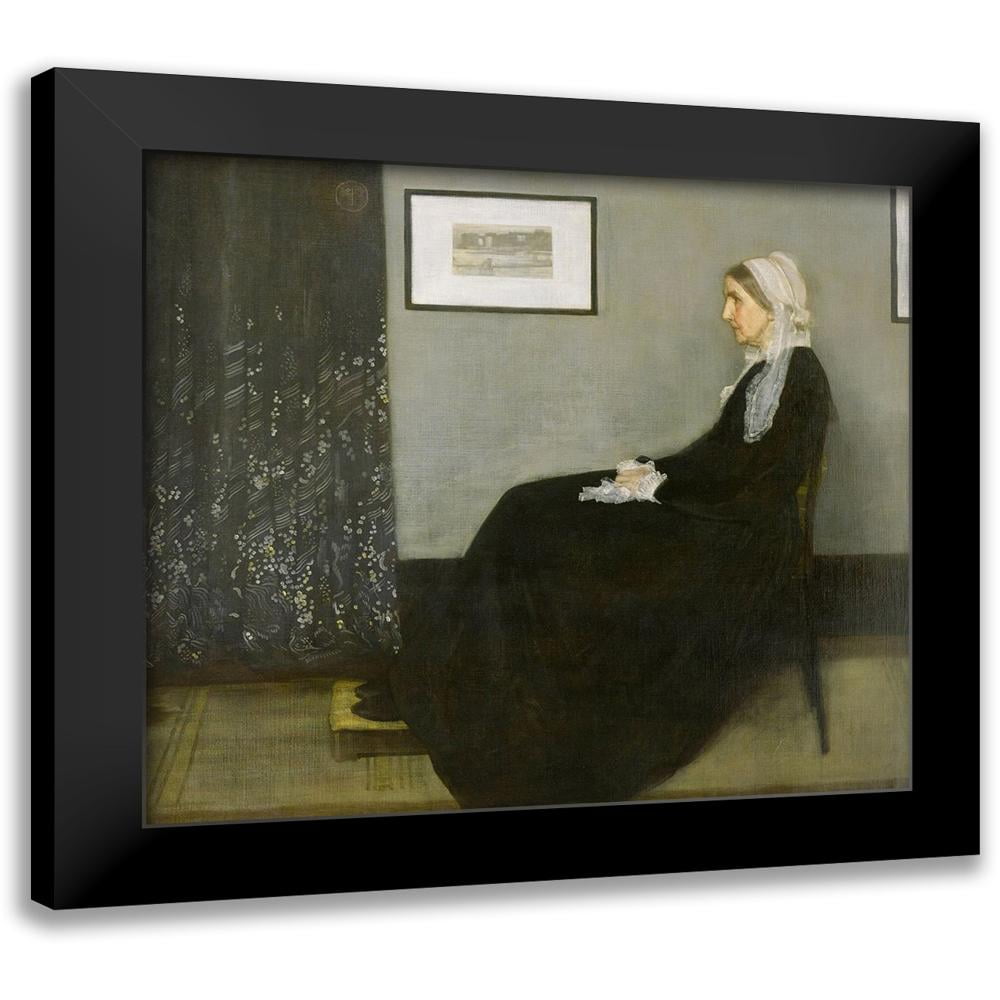 Whistler, James McNeill 13x12 Black Modern Framed Museum Art Print ...